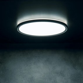 Kanlux 31517 - LED Stropní svítidlo AZPO LED/22W/230V pr. 42 cm IP54 černá