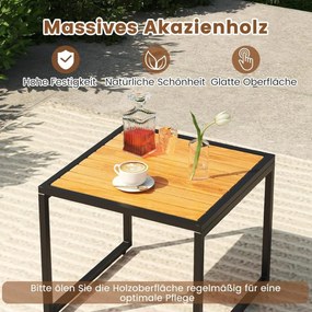 Costway 5 ks. Rattan garden furniture set including 2 chairs s cushions a stool