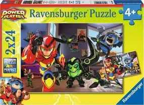Ravensburger Puzzle Power Players / 2x24 dílků / od 4 let