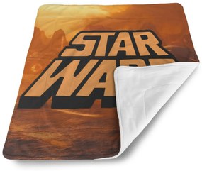 Sablio Deka pro miminko Star Wars Lávová planeta - 80x100 cm