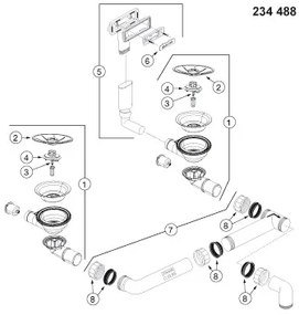 Granitový dřez Blanco SUBLINE 430/270 U InFino antracit 523151