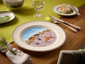 Villeroy&Boch Villeroy & Boch Design Naif jídelní talíř slepičí dvorek 27,1 cm