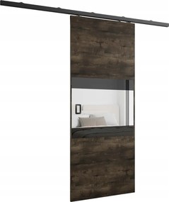Posuvné dveře HS-45 LUMBA 100 tmavý jasan