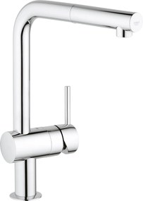 Grohe Minta dřezová baterie s vytahovací sprškou chrom 32168000 G32168000