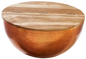 Invicta Konferenční stolek ORIENT 60cm s úložným prostorem 39253