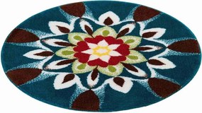 GRUND Mandala předložka HARMONIE zelená Rozměr: ø 100 cm