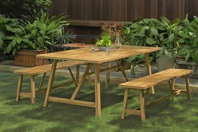 XXXLutz ZAHRADNÍ SESTAVA dřevo Gardenson - Online Only zahradní nábytek - 002836028301