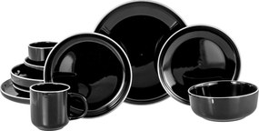 XXXLutz KOMBINOVANÁ SOUPRAVA Nordic Gourmet Schwarz 10dílné Creatable - Online Only nádobí - 007768070101