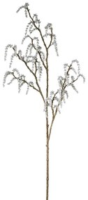Gasper Dekorační větvička stříbrná 121 cm