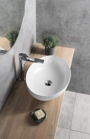 Aqualine keramické umyvadlo na desku 50,5 x 37 cm bílá 50361