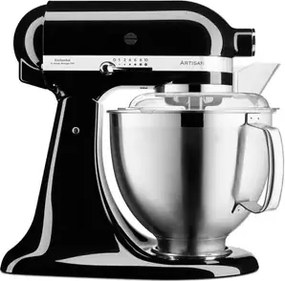 KitchenAid 5KSM185PSEOB černá / Kuchyňský robot Artisan / 300W / 4,8L
