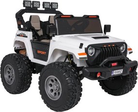 Elektrické autíčko Extreme Sport 4x4 bílé