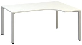 Ergonomický stůl ProOffice B 180 x 120 cm, pravý, bílá