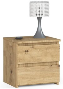 Ak furniture Noční stolek CL2 40 cm dub artisan