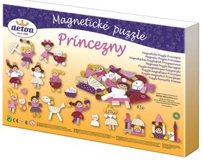 Detoa Magnetické puzzle princezny