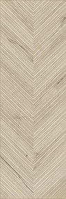 Ceramika Bianca Obklad Diverdo Cream Chevron Mat Rekt. 90x30 - 164626