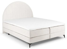 Béžová boxspring postel s úložným prostorem 160x200 cm Sunrise – Cosmopolitan Design