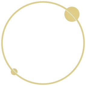 Nástěnné LED svítidlo Saturno2, 1x LED 25w, 4000k, g