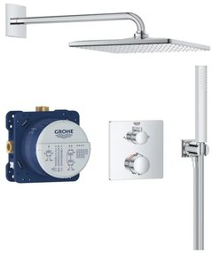 Grohe Precision Thermostat Podomítkový systém s termostatickou baterií, chrom 34881000