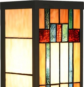 Nástěnná lampa tiffany Yves I - 14*16*40 cm E27/max 1*100W