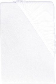 Livarno® Žerzejové napínací prostěradlo, 90–100 x 200 cm (bílá)