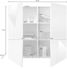 Komoda TAVRI antracit