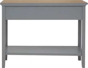 Šedý konzolový stolek z masivu pavlovnie 34,5x99 cm Henley – Premier Housewares