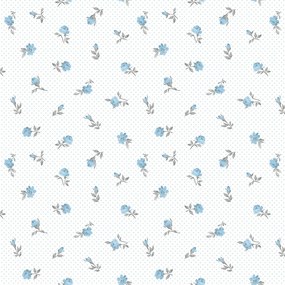 Romantická papírová květinová tapeta 455-1, Pippo, ICH Wallcoverings