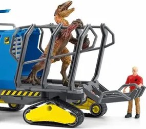 Schleich Dinosaurs 42604 Pásové vozidlo na odchyt dinosaurů / od 3 let