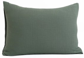 MK Lůžkoviny Mušelínový povlak na polštář 40 x 60 cm - Alexia olivová