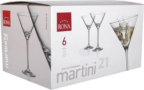 Rona sklenice na martini City 210 ml 6 ks