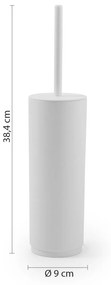 Gedy, SHARON WC kartáč na postavení, bílý, SH3302