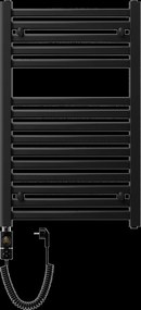 Mexen Helios, elektrické topné těleso 800 x 500 mm, 600 W, černá, W103-0800-500-2600-70