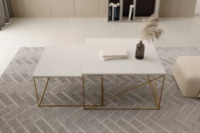 ADRK Furniture Konferenční stolek 2v1 Licco CT-LIC-G-WM