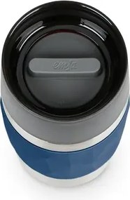 EMSA Termohrnek TRAVEL MUG Compact tmavě modrá / 300 ml / nerezová oce