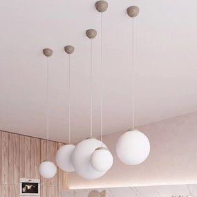 Sollux Lighting Závěsné svítidlo UGO 40 taupe