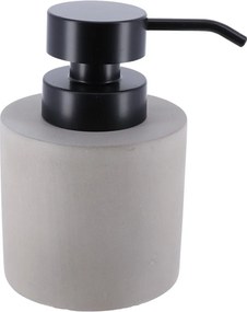 Dávkovač mýdla Signature, šedá/s černými prvky, 320 ml