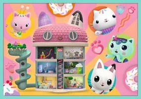 TREFL Puzzle Gábinin kouzelný domek MEGA PACK 10v1 / 4x 20, 3x 35, 3x