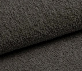 Pohovka John, hnědá látka se strukturou