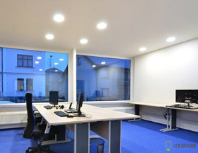 LED Solution Bílý vestavný LED panel kulatý 300mm 24W Barva světla: Studená bílá 102704