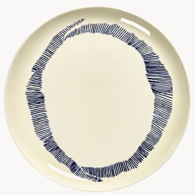 Mělké talíře's reaktivní glazurou Feast, 2 ks