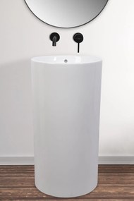 Rea Estera volně stojící umyvadlo, 82 x 46 cm, bílá, REA-U0756