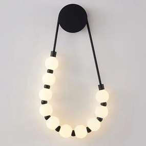 Toolight Nástěnné LED osvětlení Necklase G026-CP černé