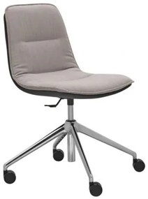 RIM Designová židle EDGE 4201.04, EDGE 4202.04 bez područek Barva podnože chromová podnož GALERIE - Čalounění Rim LÁTKY 4 / FAME, STEP, OCEANIC