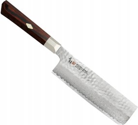 Mcusta Zanmai VG-10 Supreme Hammered Japonský Nůž Nakiri na sekání 16,5 cm