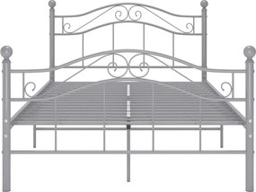 vidaXL Rám postele kov 120 x 200 cm [324994] Barva: Černá