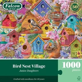 FALCON Puzzle Ptačí budky / 1000 dílků / 68 x 49 cm
