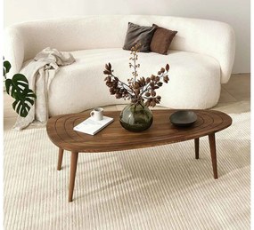 Designový konferenční stolek Garnet 115 cm ořech