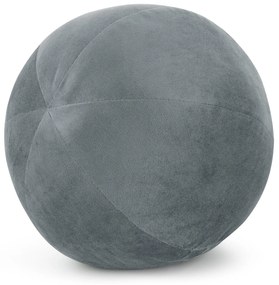 DEKORAČNÍ POLŠTÁŘ GAJA4 (FI) 24 CM STŘÍBRNÁ