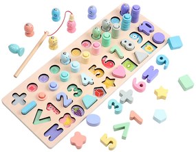 2Kids Toys Multifunkční deska vkládačka 4v1